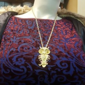 HMS | Jewelry | Hms Owl Necklace Vintage 15 L | Poshmark